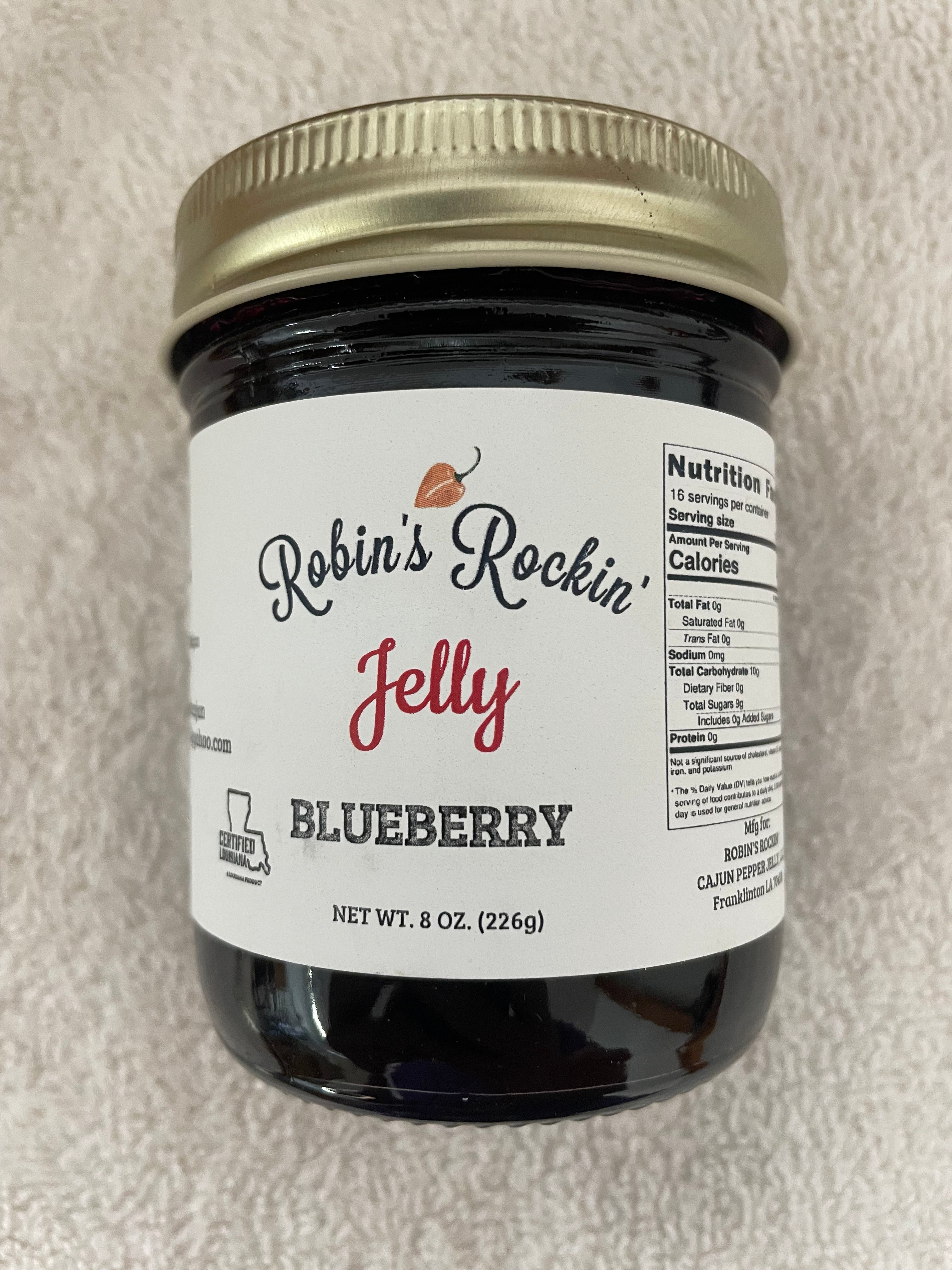 Blueberry Breakfast Jelly – Robin's Rockin' Cajun Pepper Jelly